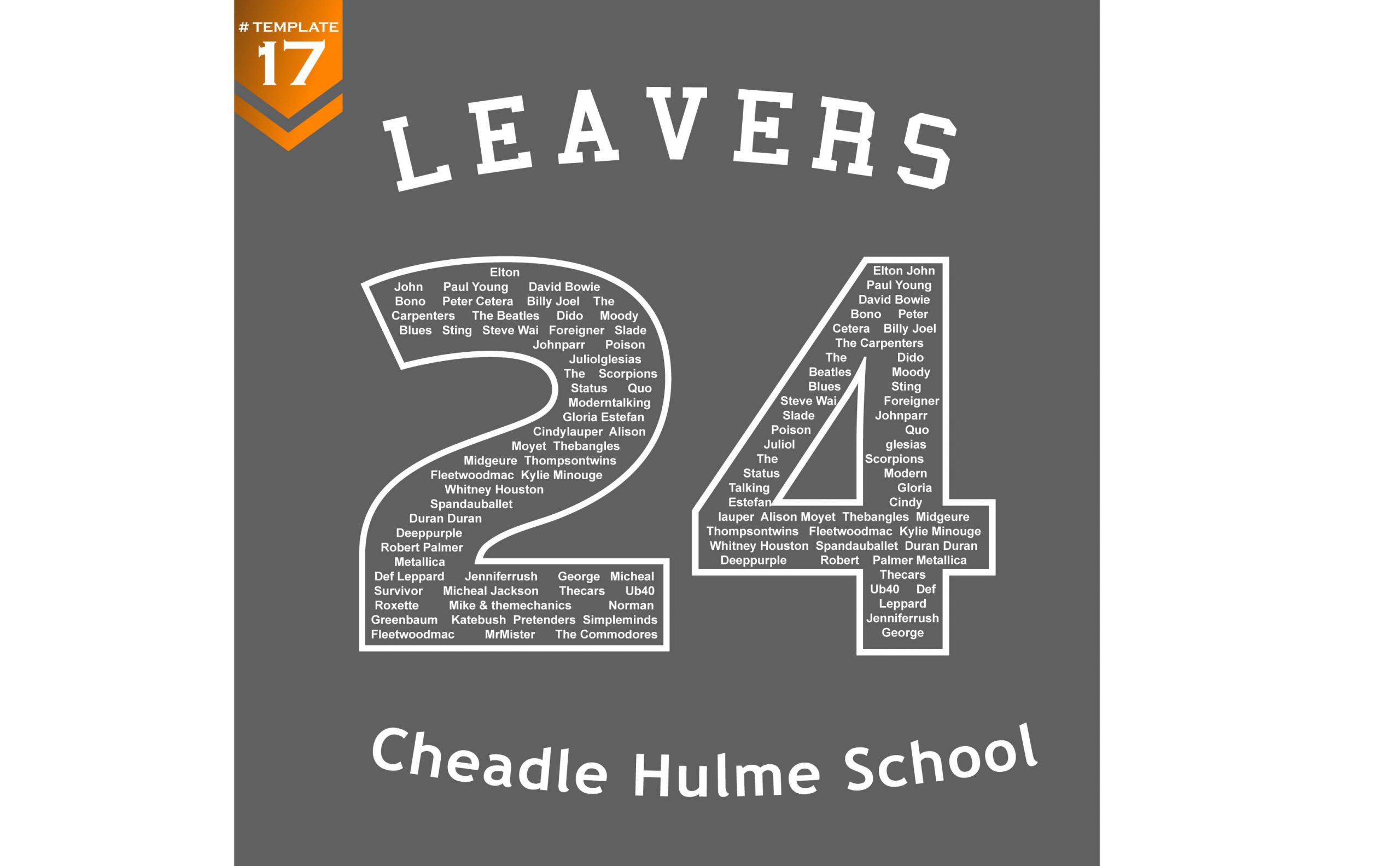 Leavers artwork - Net Digitizing
