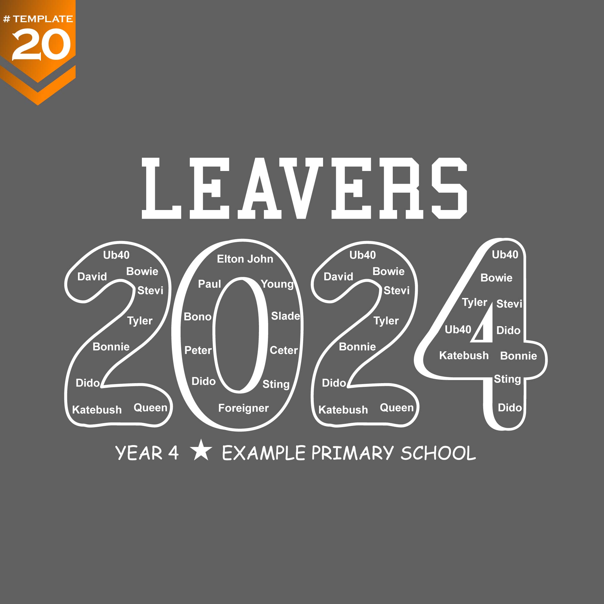 Leavers artwork - Net Digitizing