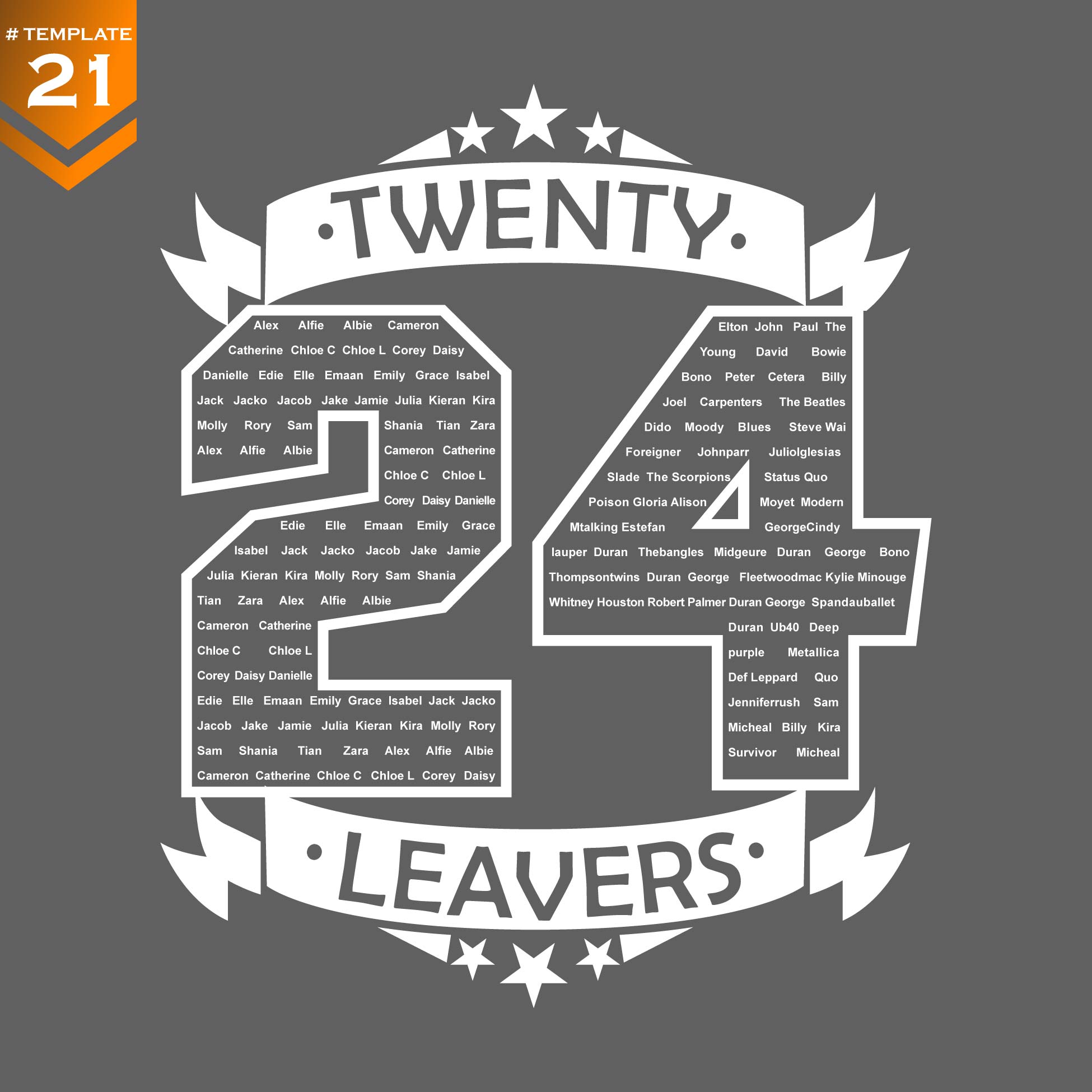 Leavers artwork - Net Digitizing