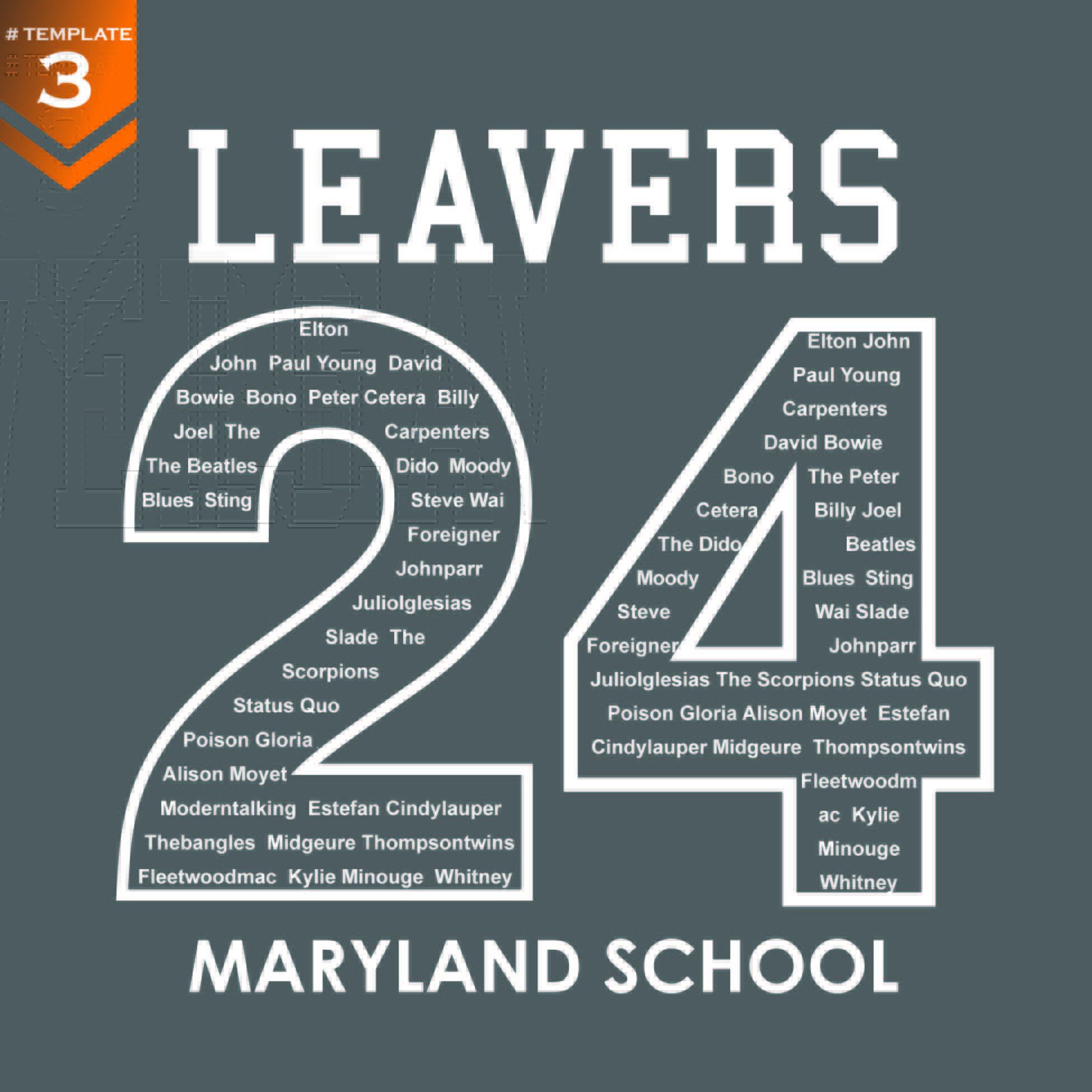 Leavers artwork - Net Digitizing