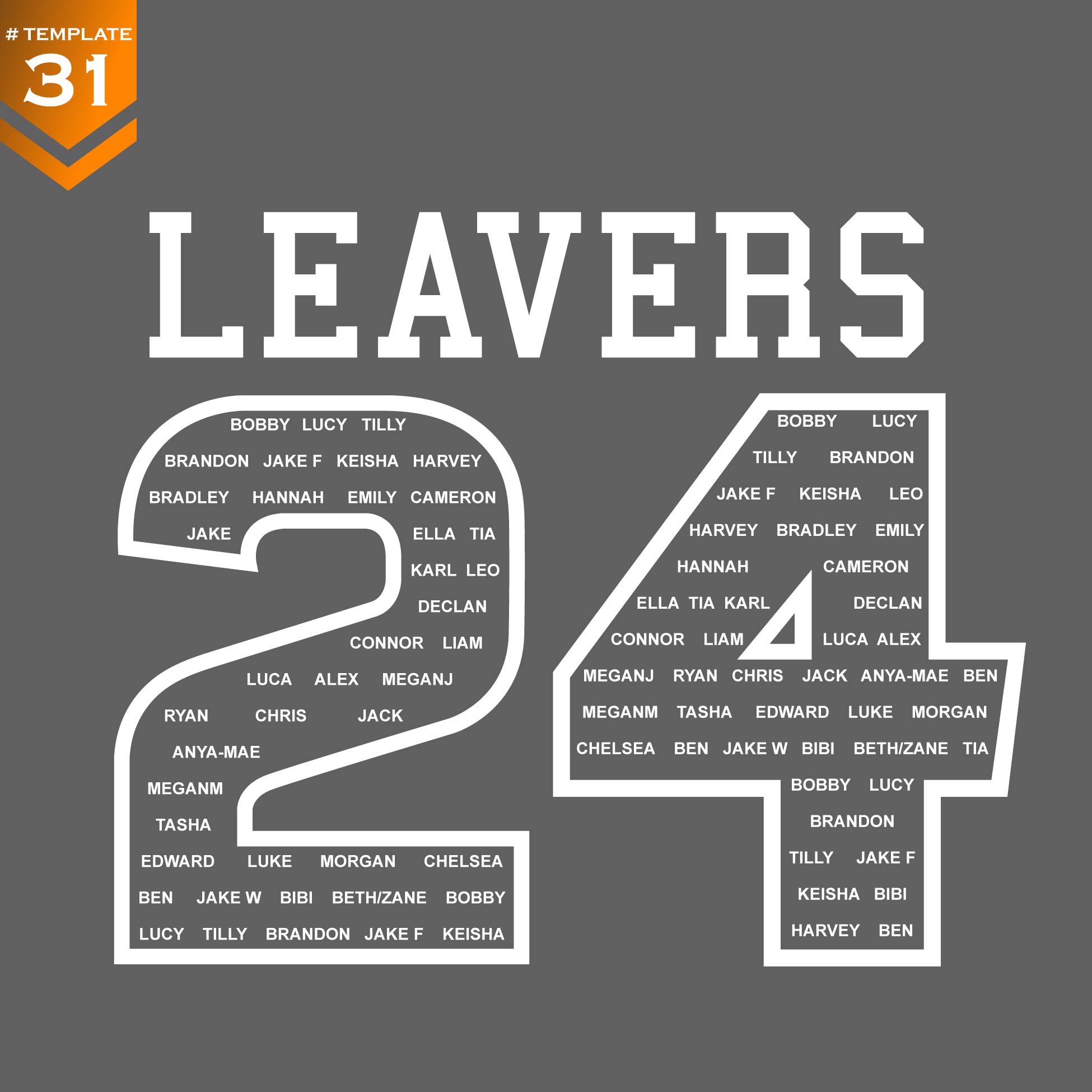 Leavers artwork - Net Digitizing