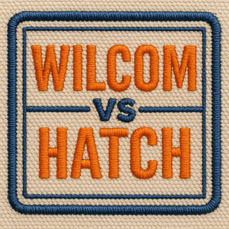 Wilcom vs Hatch: Best Embroidery Software for Companies | Net Digitizing